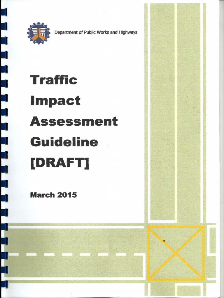 DPWH TIA Guidelines | PDF