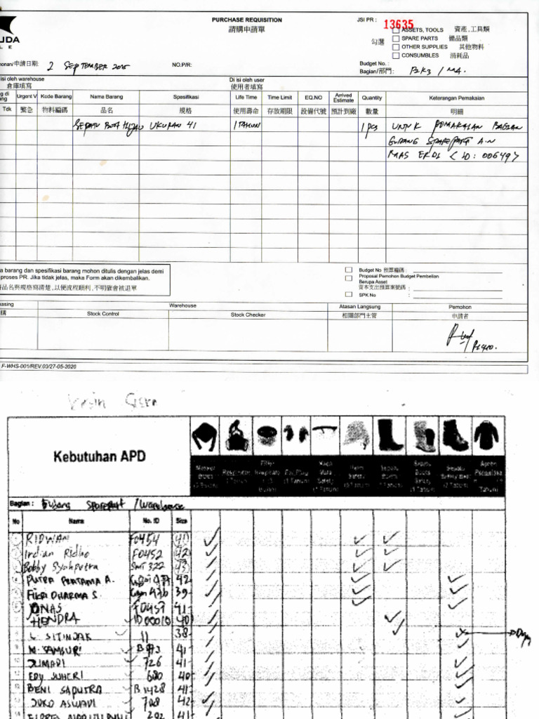 PR Sepatu | PDF