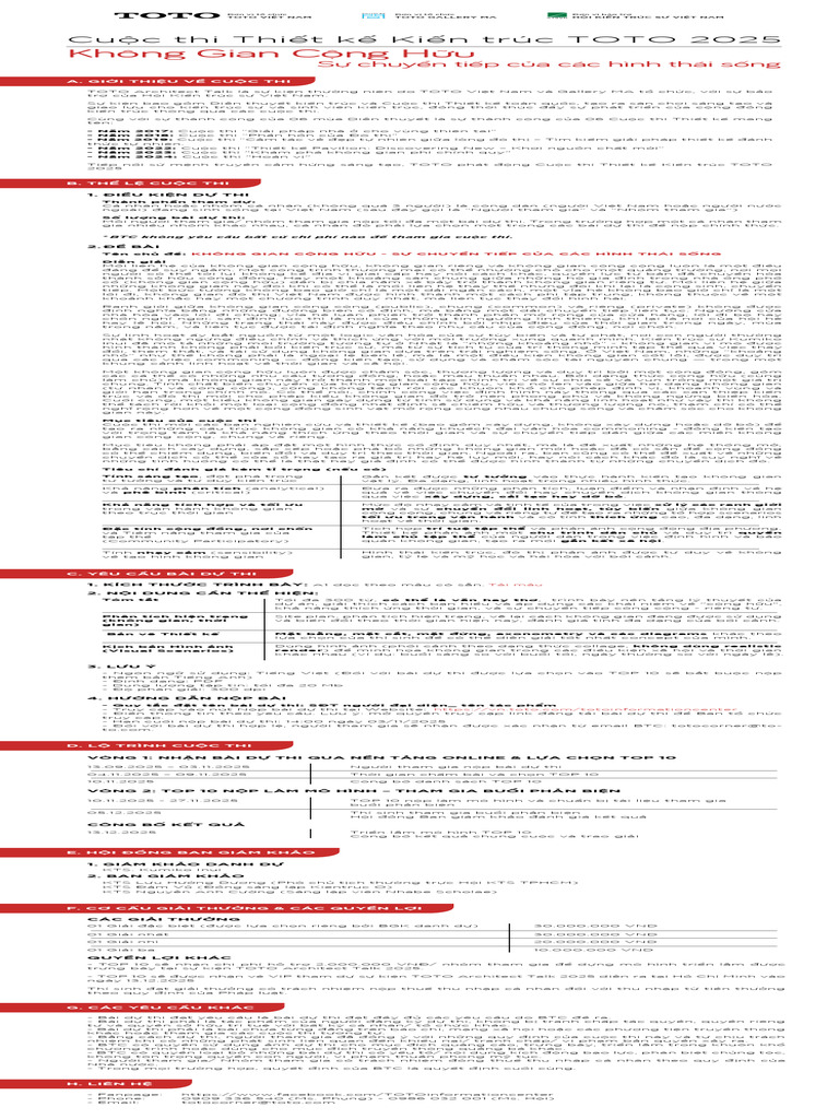 TOTO Design Contest 2025 | PDF