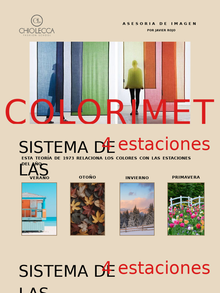 Análisis de Colorimetría por Estaciones | PDF | Color | Rubio
