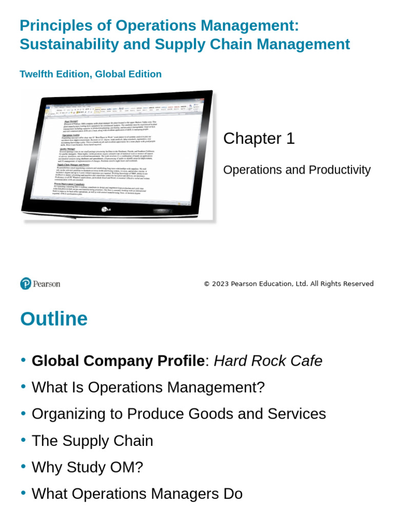 CH 01 PPTaccessible | PDF | Supply Chain | Business Economics