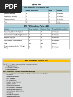 IBPS PO Exam 2026 - Detailed Syllabus | PDF | Quadratic Equation | Reason
