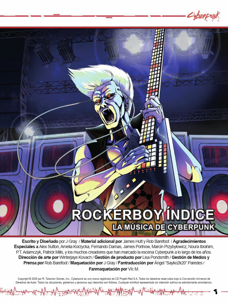 RTG CPR DLC RockerboyIndexv1.01 Spa 2 | PDF | Música heavy metal | La ...