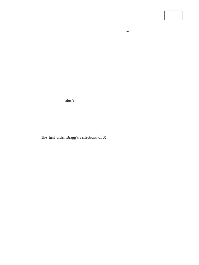 Physics 1st Semester Question Paper | PDF | Optics | Wavelength