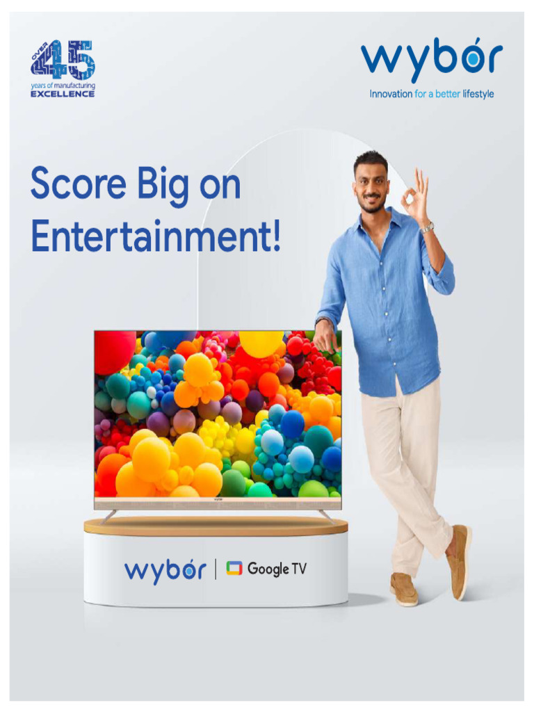 Wybor Google TV Leaflet CTC 2024 Page Wise Low | PDF