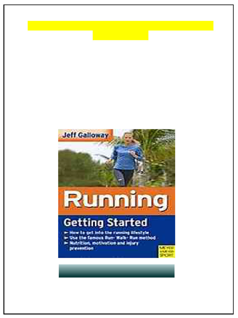 Running Getting Started 3rd Edition Jeff Galloway Available All Format ...