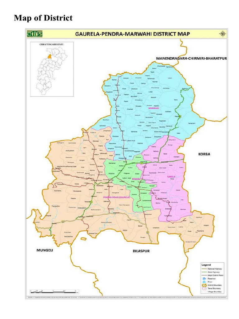 Map Pendra | PDF