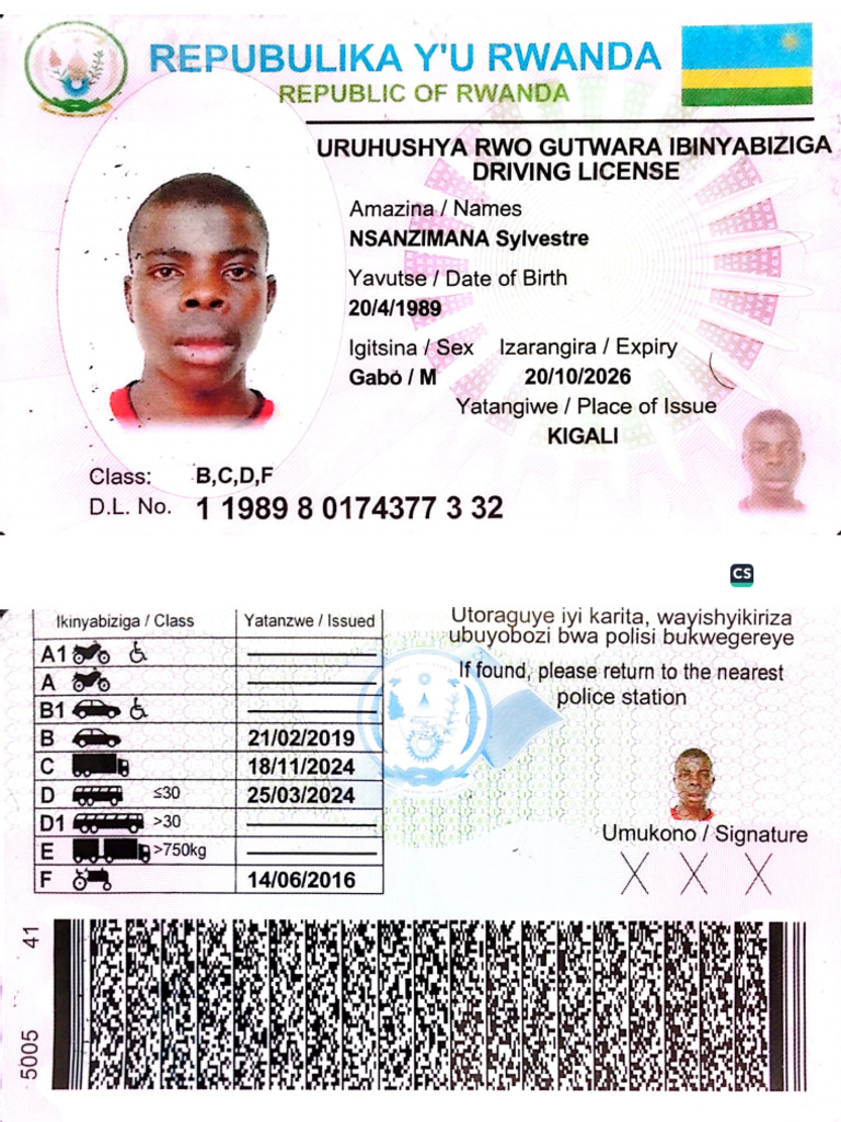 My Driving License | PDF