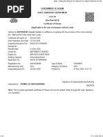Form 38A Vehicle Inspection Report | PDF