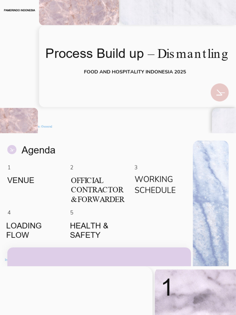 Indonesia 2025 Event Build-Up Guide | PDF