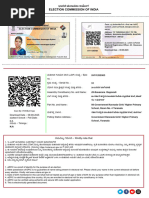 Voter Id Sample | PDF