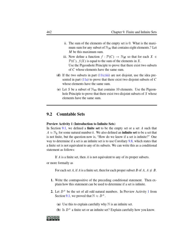 Countable and Uncountable Sets Explained | PDF | Set (Mathematics ...