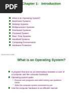 Lecture 1 Introduction To OS | PDF | Operating System | Computer Program