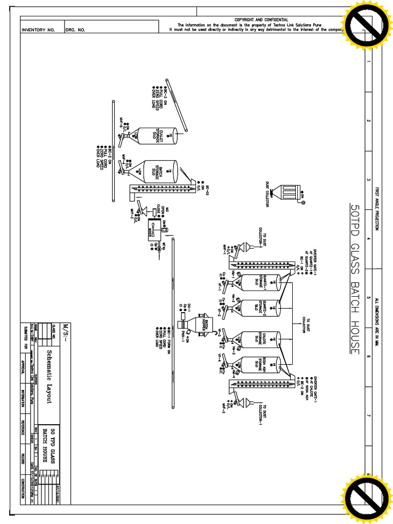 50TPD Batch House P&ID | PDF