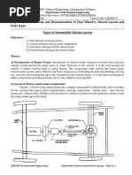 Chassis Layouts and Types Explained | PDF | Axle | Automotive Technologies