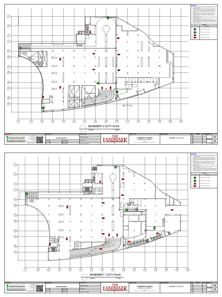 Basement 2 CCTV Installation Plan | PDF | Electrical Engineering ...