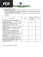 PPST COIs and NCOIs Summary 2024-2025 | PDF | Learning | Educational ...