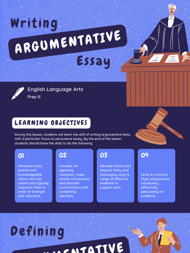 Argumentative Essay Writing Guide | PDF | Essays | Evidence