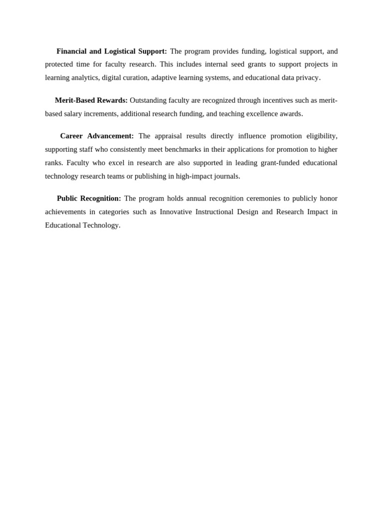Incentive Package For Research | PDF