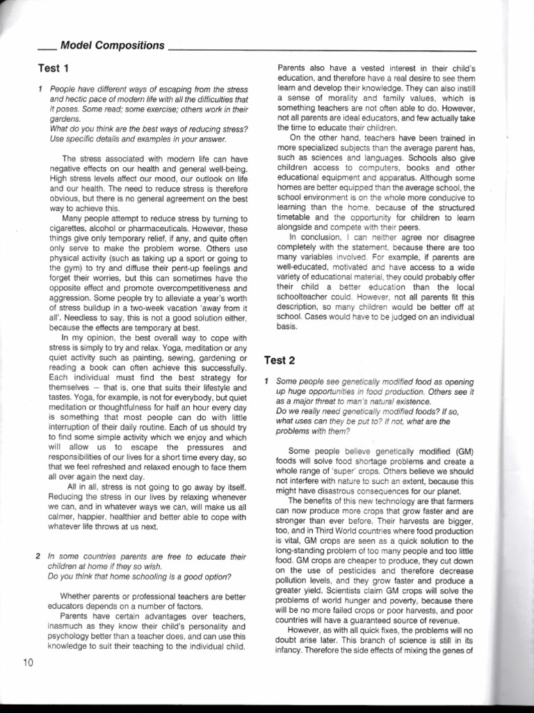 Essay Writing Models and Linkers | PDF | Behavioural Sciences