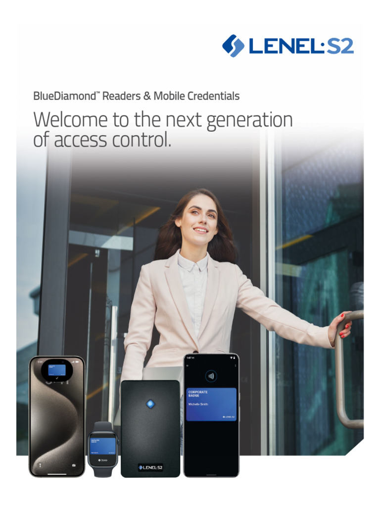 Hon Ba Lenels2 Bluediamond Brochure | PDF | Access Control | Smart Devices