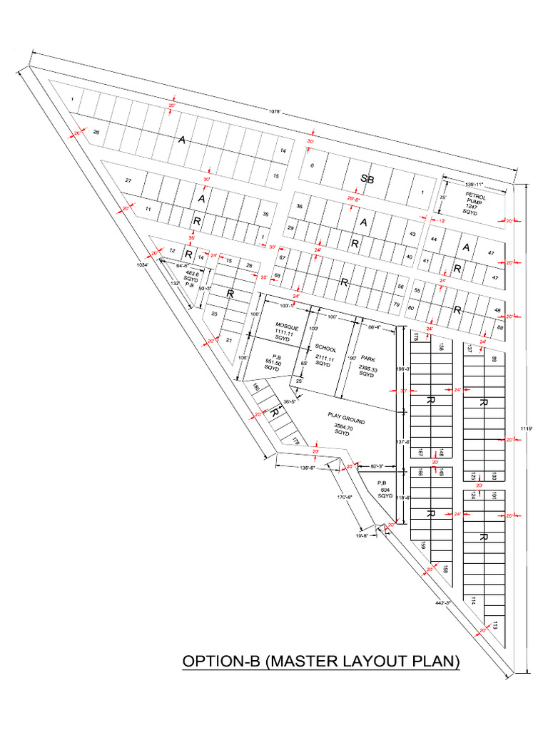 Option-B Master Plan | PDF