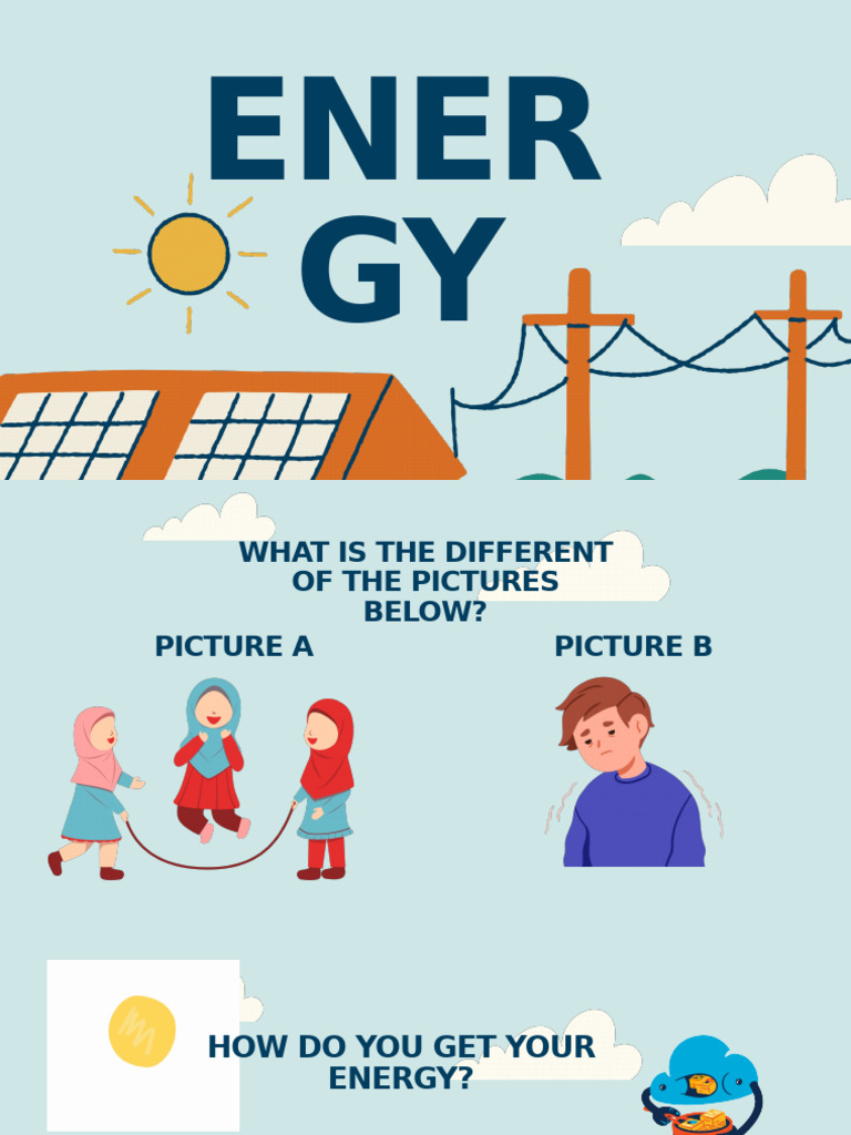 Understanding Energy for Grade 5 | PDF