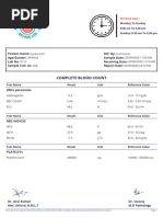 CBC Test Report Format Example Sample Template Drlogy Lab Report | PDF ...