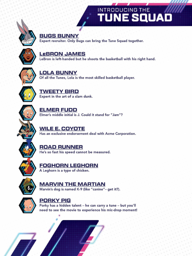 Space Jam Activity Book | PDF