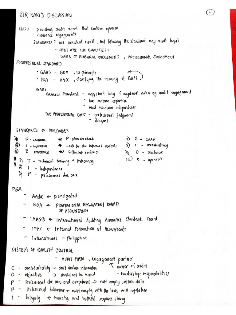 Audit Discussion | PDF