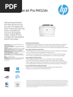 HP Color Laserjet Pro MFP 4303Dw Printer: Data Sheet | PDF | Image ...