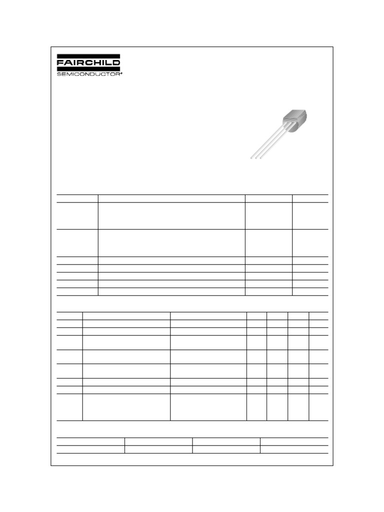 Rochesterelectronicsllc Bc558abu Datasheets 4285 | PDF | Bipolar ...