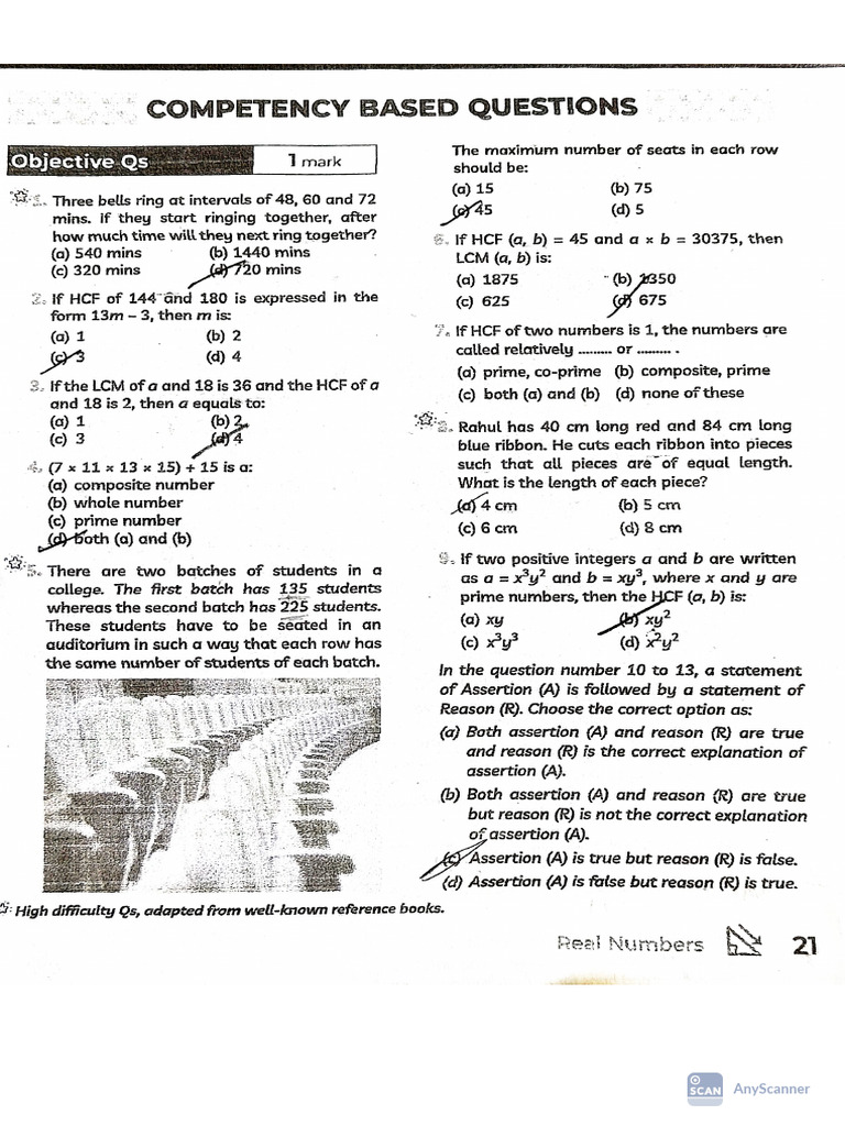 Real Numbers Revision Ws | PDF