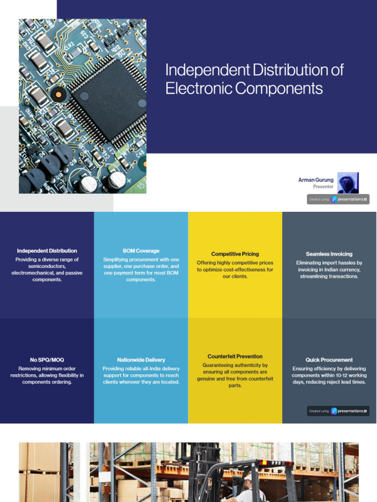 Independent Distribution of Electronic Components | PDF