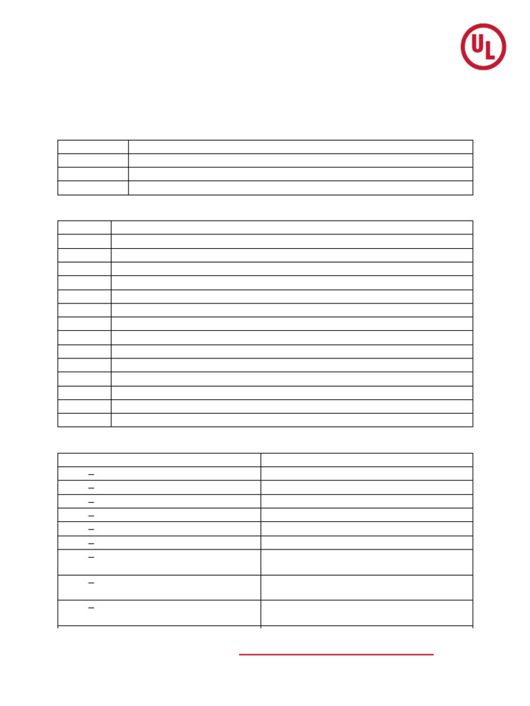 UL Firestop Penetration Numbering Guide | PDF