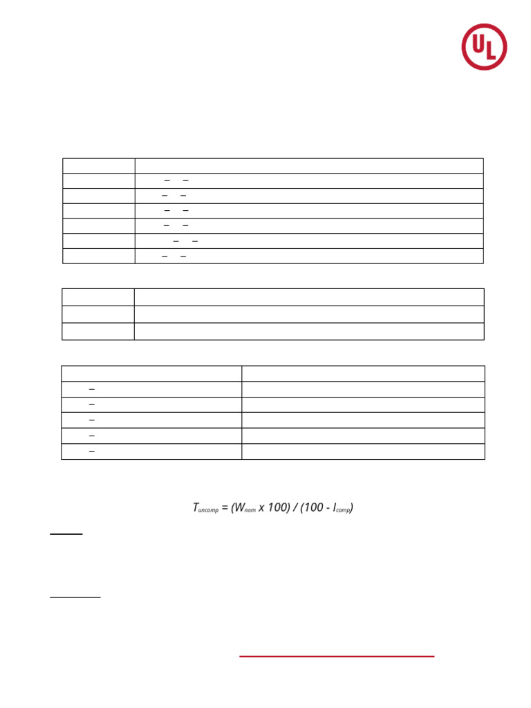 UL Joint Numbering System | PDF
