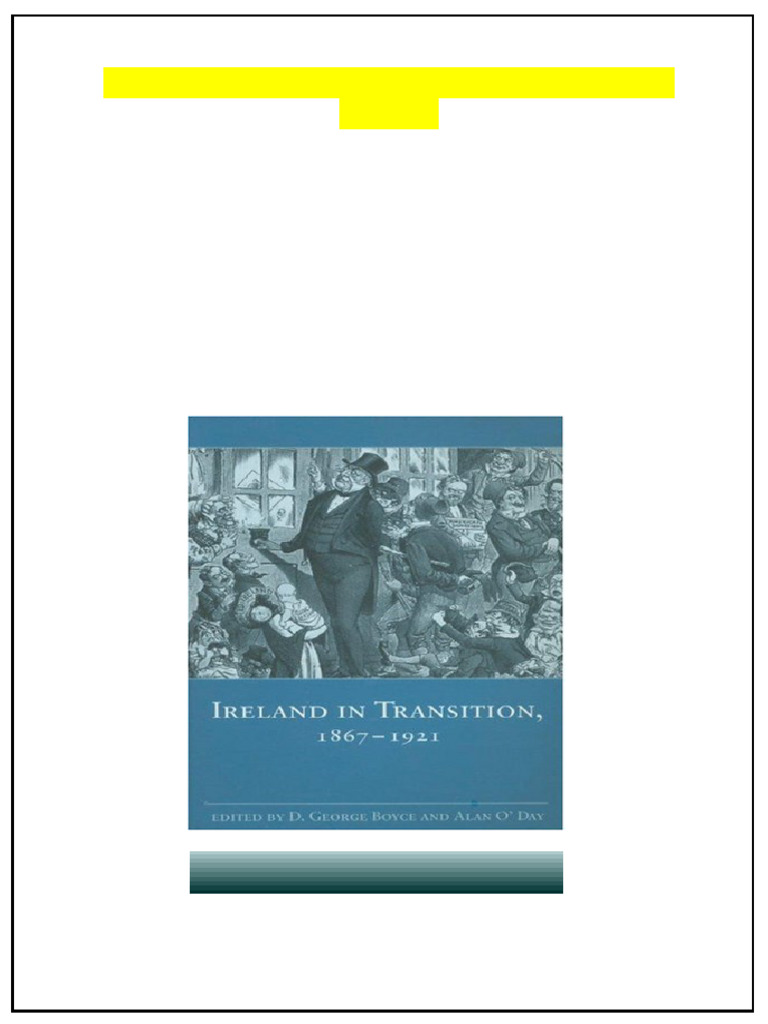 Ireland in Transition 1867 1921 D. Boyce Online Version | PDF | Irish ...