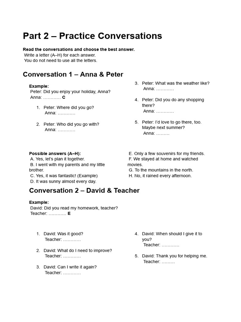 Flyers Extra Practices | PDF