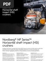 MP1000 Cone Crusher Data Sheet | PDF | Steel | Gear