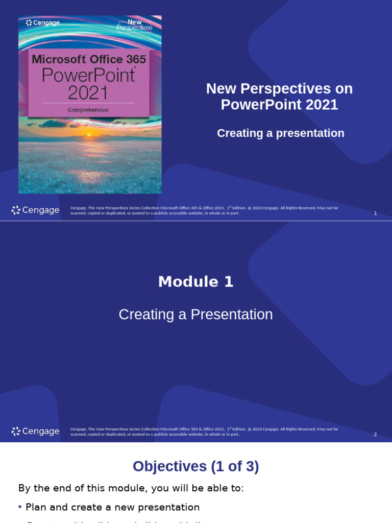 PowerPoint 2021 Presentation Guide | PDF | Microsoft Power Point ...