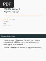 Unit-2 TOC | PDF | Regular Expression | Theoretical Computer Science