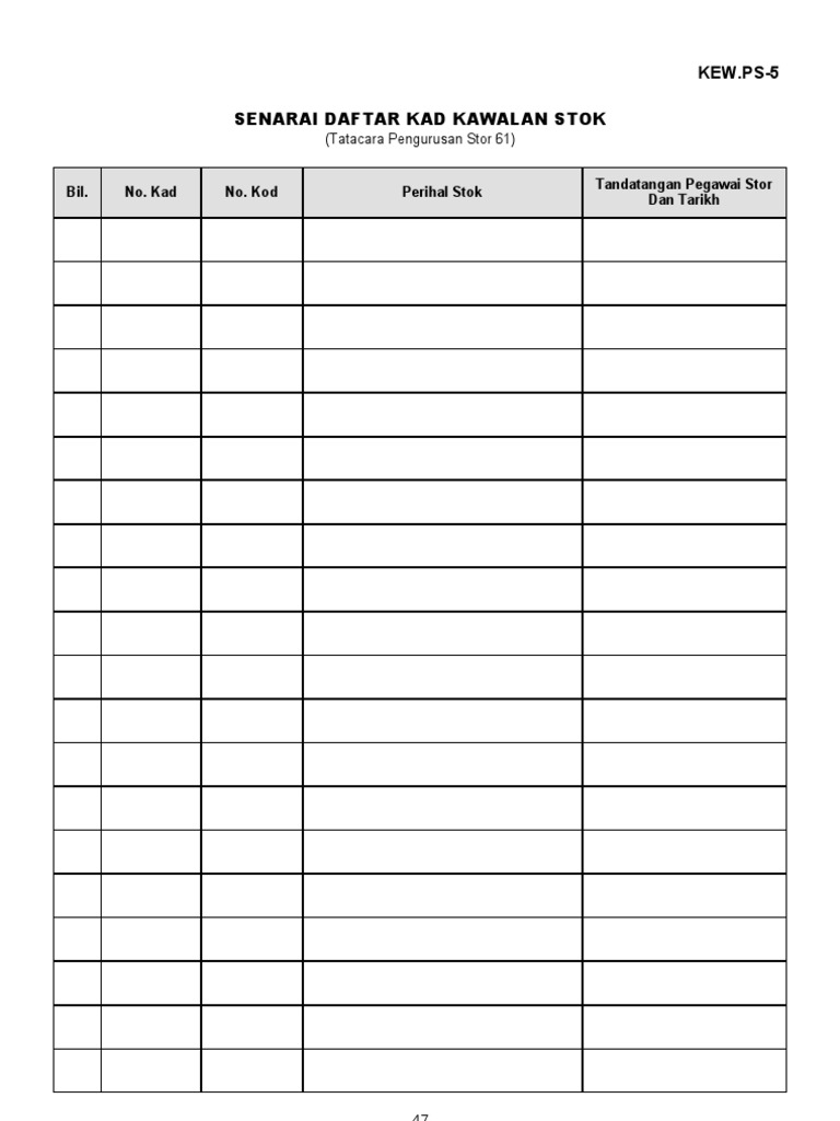 KEW - PS-5 (Baru) | PDF