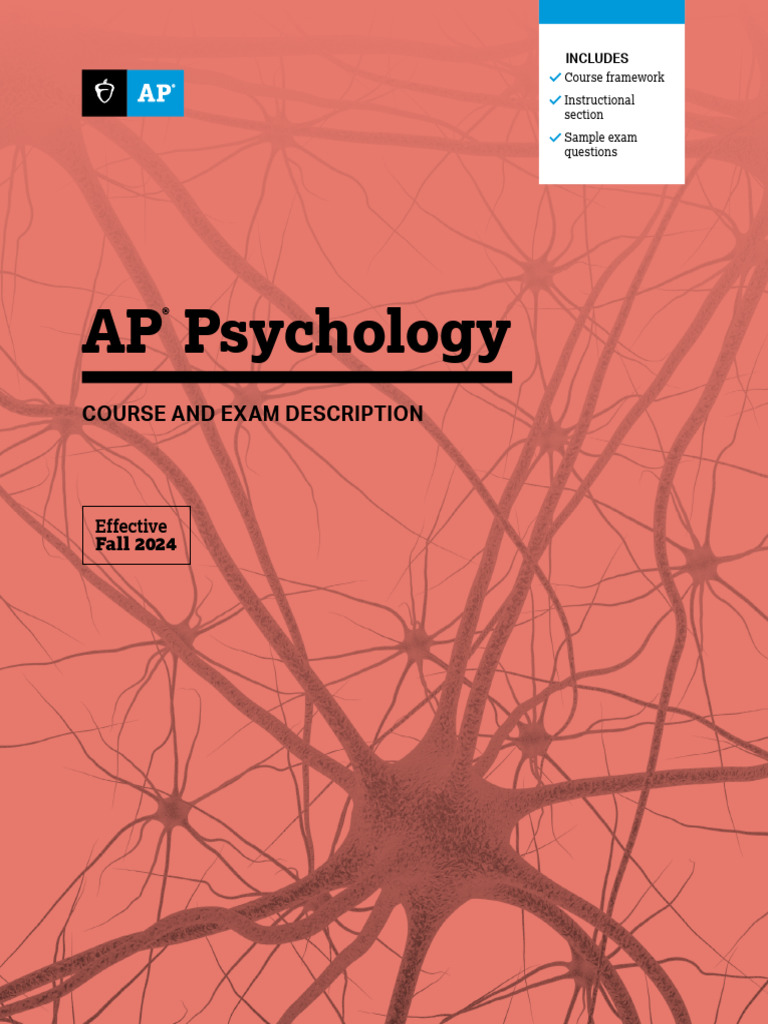 AP Psychology CED | PDF | Advanced Placement | Curriculum