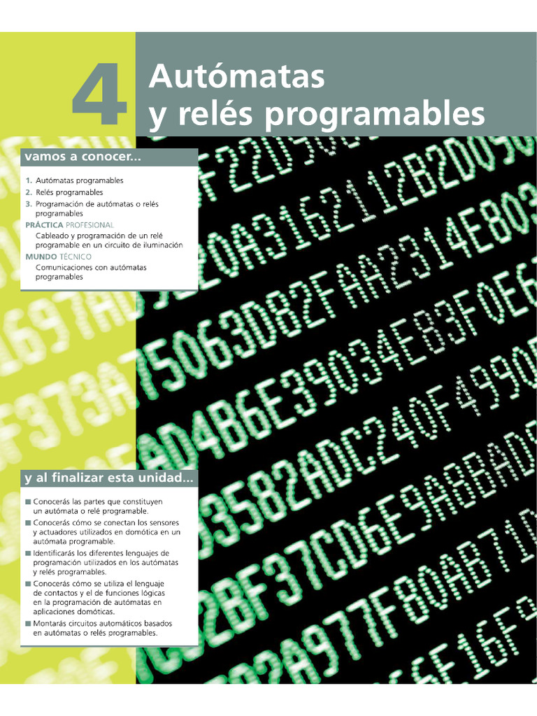 Tema 4 - Autómatas Programables | PDF