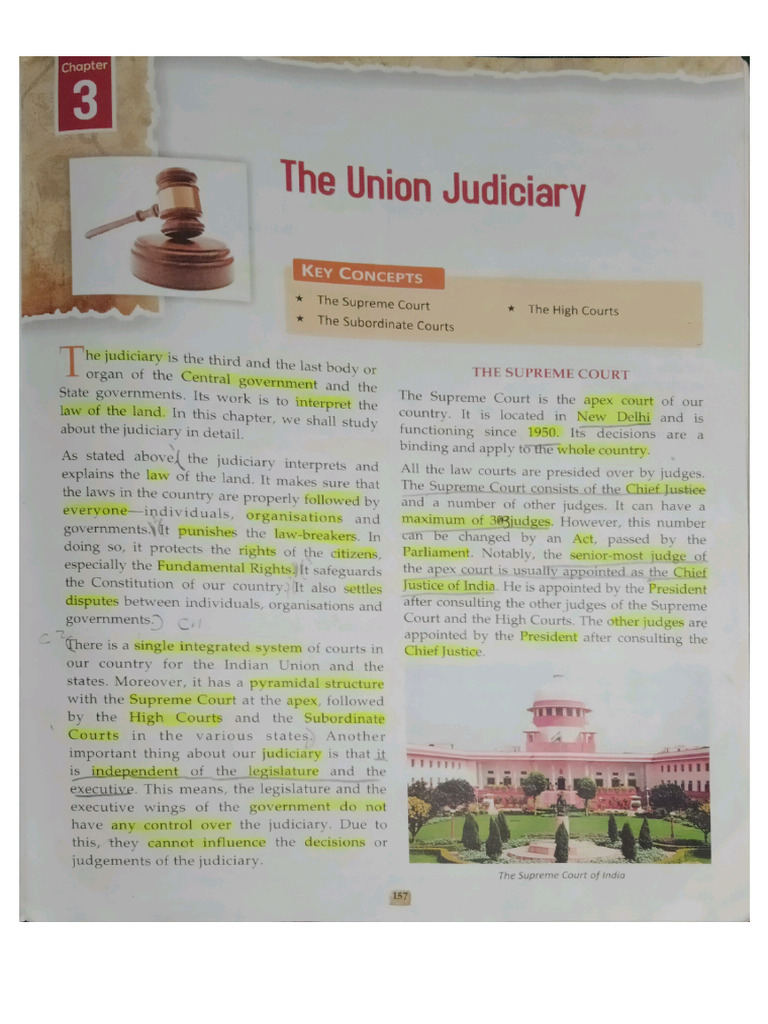 Civics Lesson - 3 Marking | PDF