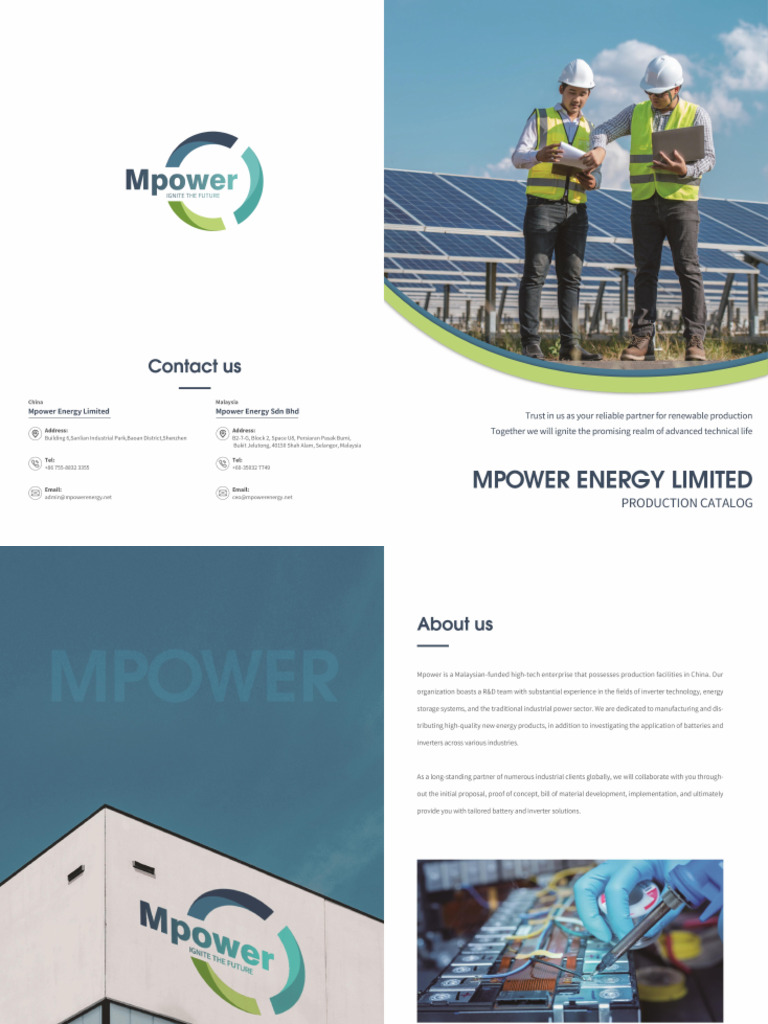 Mpower Energy Catalog 2024 | PDF