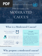 How To Raise A Motion or Moderated Caucus | PDF