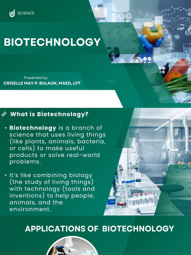 Biotechnology Introduction | PDF