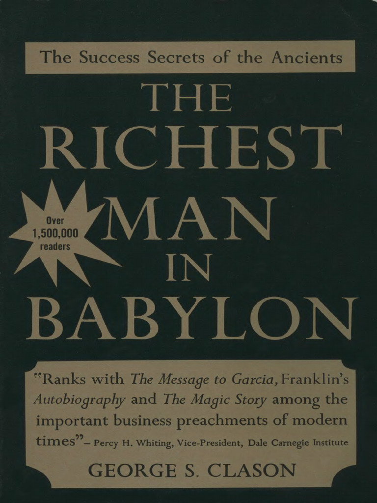 CLASON, George Samuel - The Richest Man in Babylon (1926, Hawthorn ...