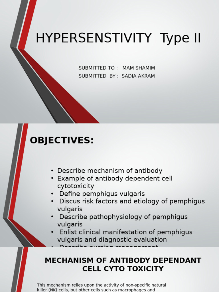 Hypersenstivity Type II by Sadia | PDF | Human Diseases And Disorders ...